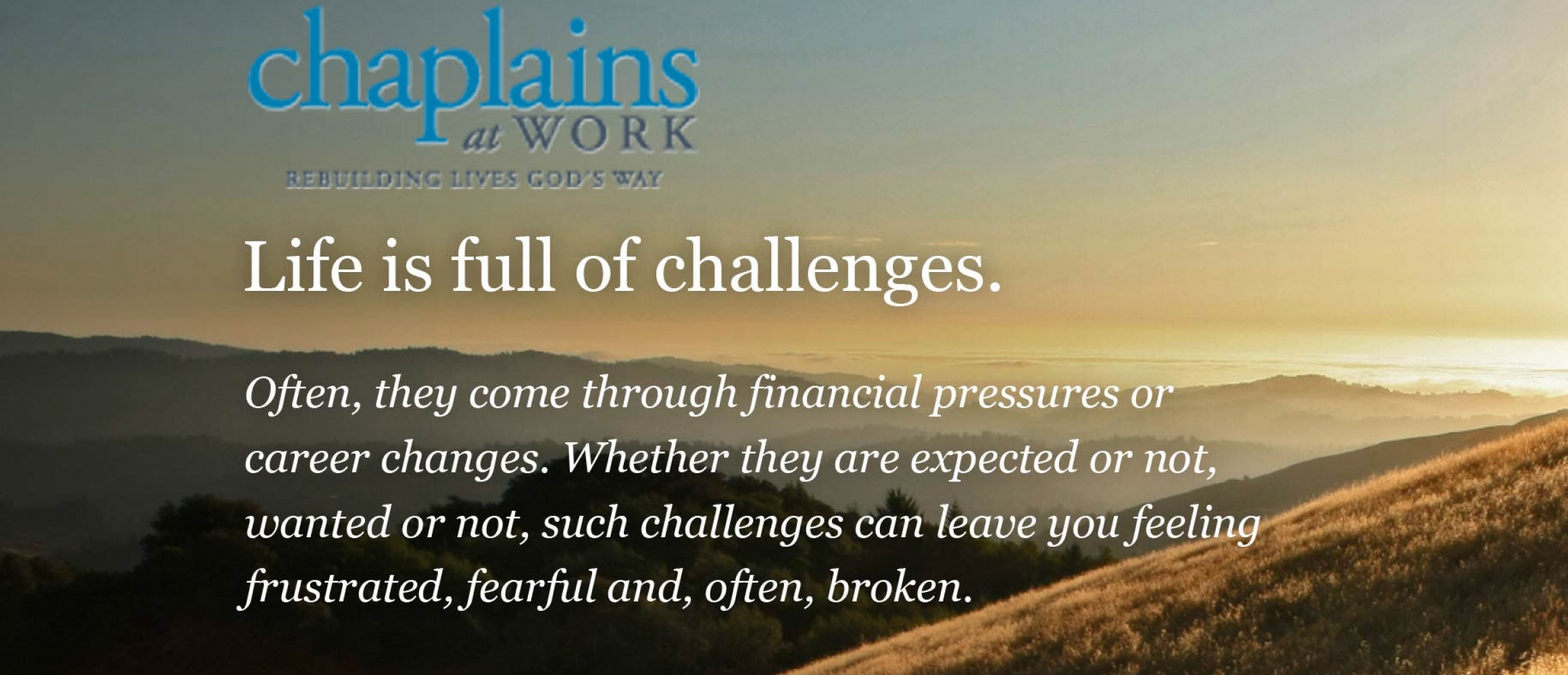 Chaplains at Work – E91 Foundation